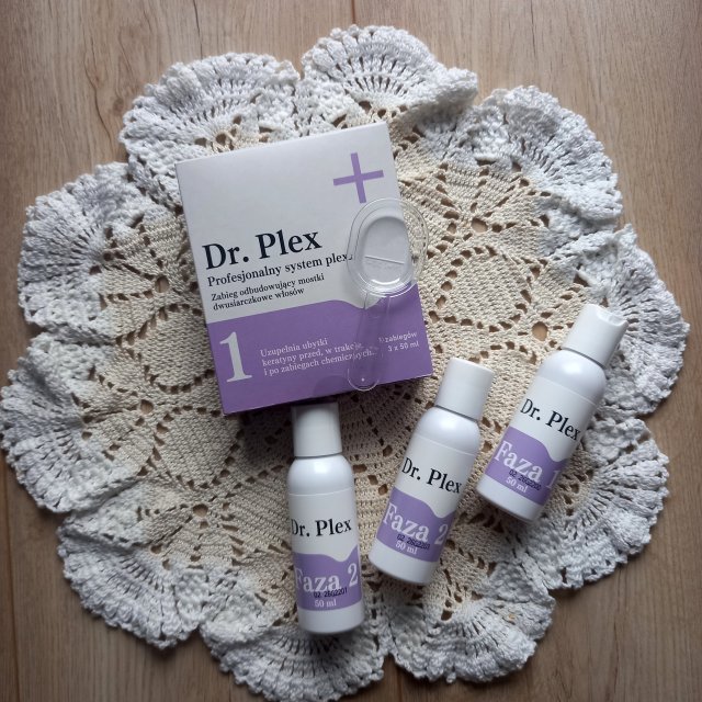 Dr. Plex - Zabieg odbudowujący włosy, Profesjonalny system plex ...
